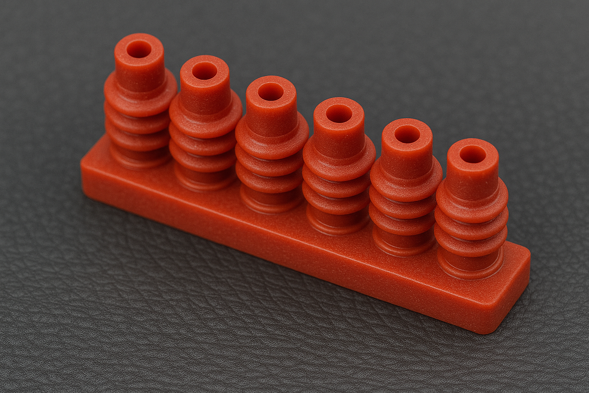 Silicone Wire Seals for Cable Entry Protection | Rubber Mexico Silicone ...